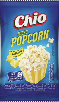 CHIO POPCORN MICROUNDE CASCAVAL 80G | Selgros Romania