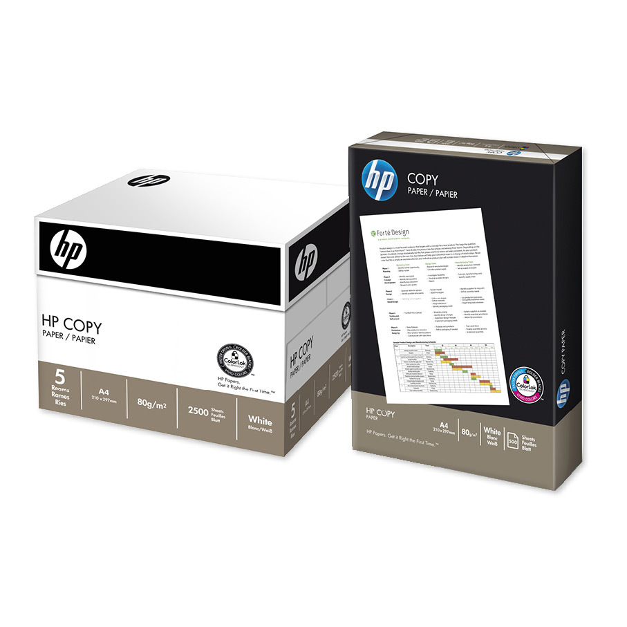 HP Copy A4 Papier 80 g 5x500Blatt