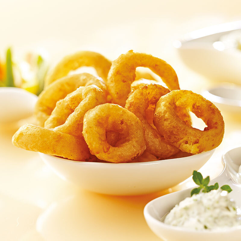 Beer Battered Onion Rings Thick Cut TK 1kg