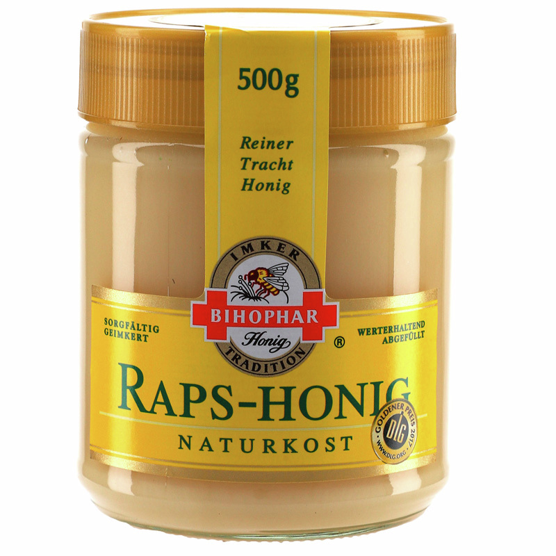 Bihophar Raps Honig cremig 500g