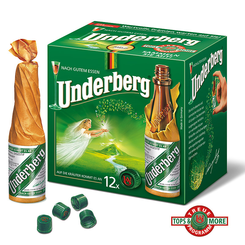 Underberg 44% 12x0,02l