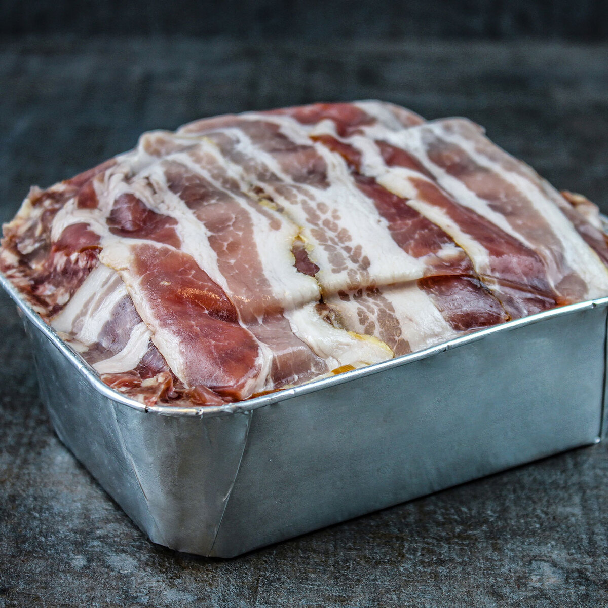 Deutsche Dry Aged Rinder Bacon Bomb frisch ca.600g