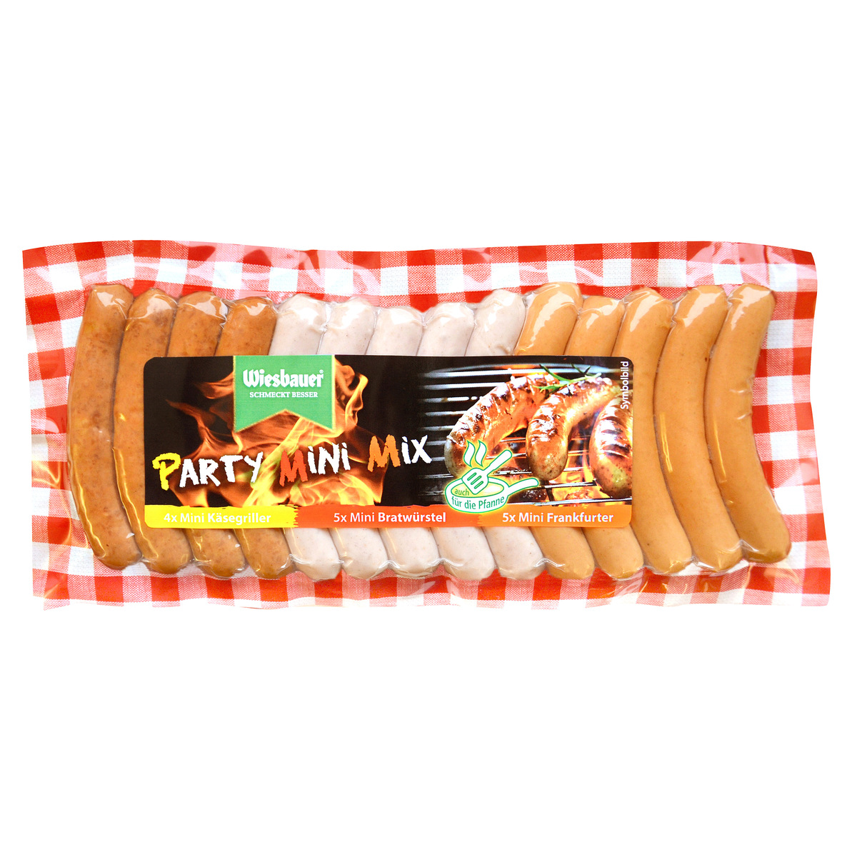 Wiesbauer Party Mini Mix Würstchen frisch 300g