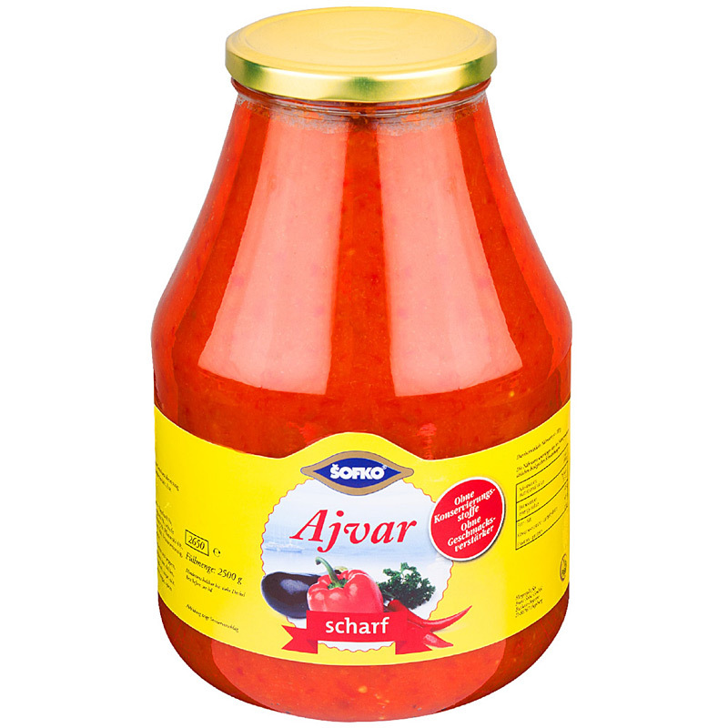 Ajvar scharf 2650ml