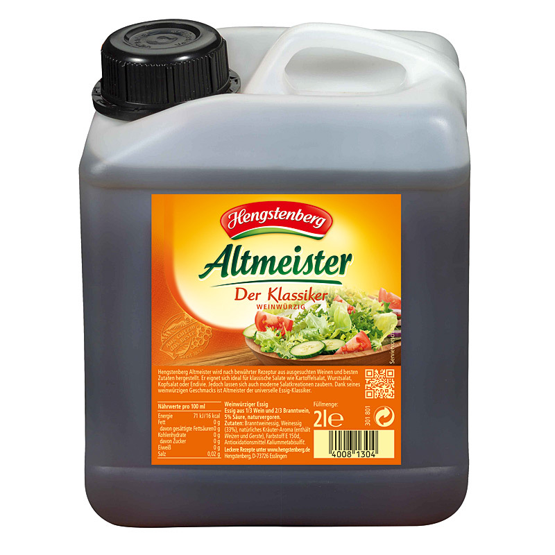 Essig Altmeister 5 % 2 l 2L