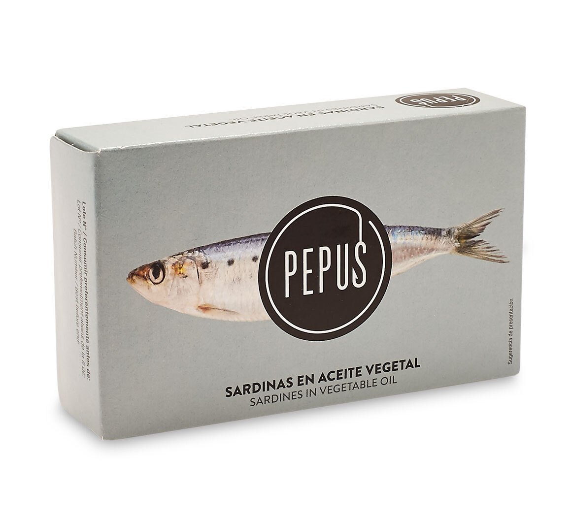 Pepus Sardinen in Öl 115g