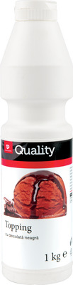 TRANSGOURMET QUALITY TOPPING CU CIOCOLATA NEAGRA 1KG | Selgros Romania
