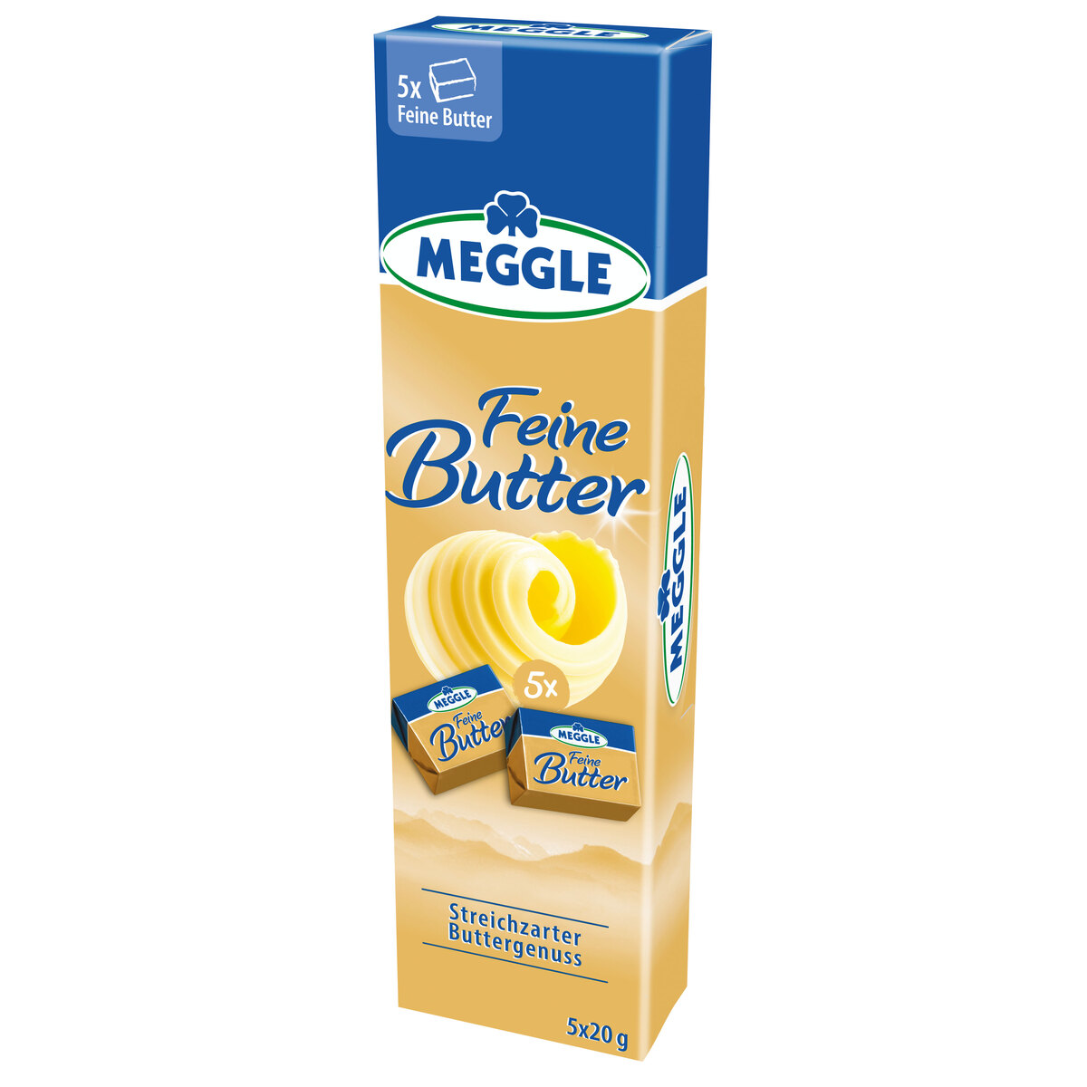 Feine Butter in Portionen frisch 5x20g