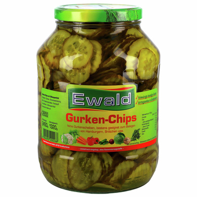 Gurken-Chips 2450g