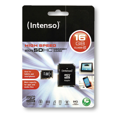 Intenso Micro SD Card Class 10 16GB 1St | Selgros