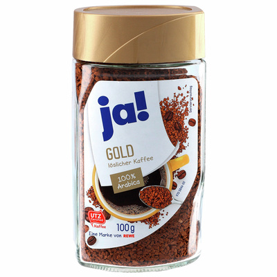 Ja! Gold Instant-Kaffee 100g