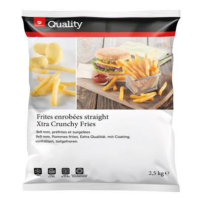 Xtra Crunchy Fries 9mm TK 2,5kg | Selgros