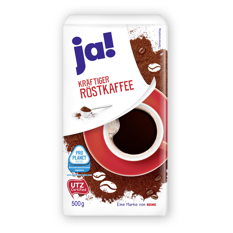 Ja! Kaffee Kräftig 500g