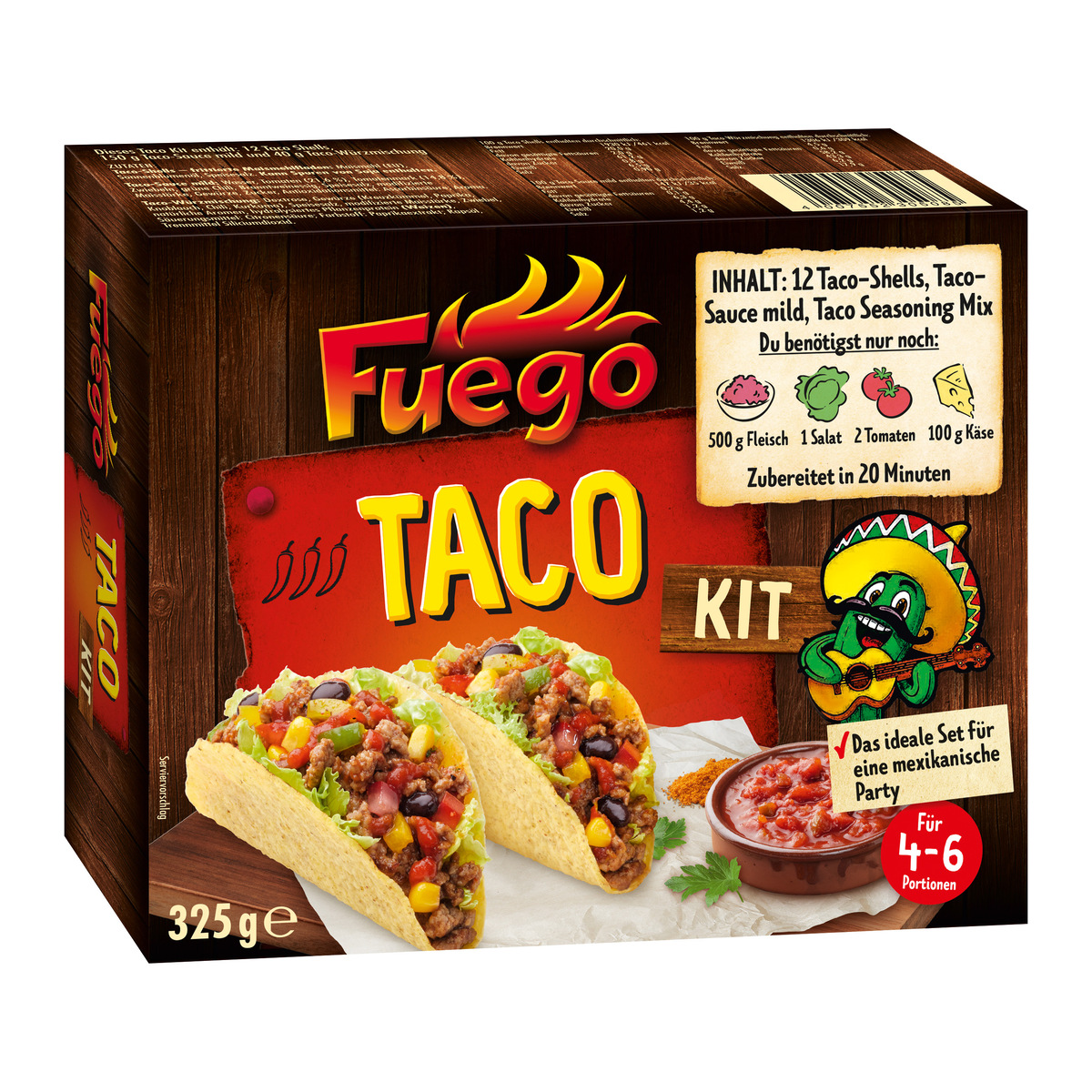 Fuego Taco Dinner Kit 325g