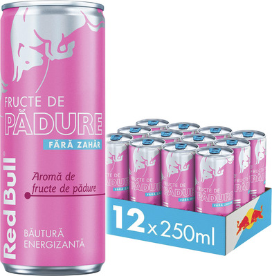 RED BULL FRUCTE DE PADURE FARA ZAHAR 0,25 DZ SGR | Selgros Romania