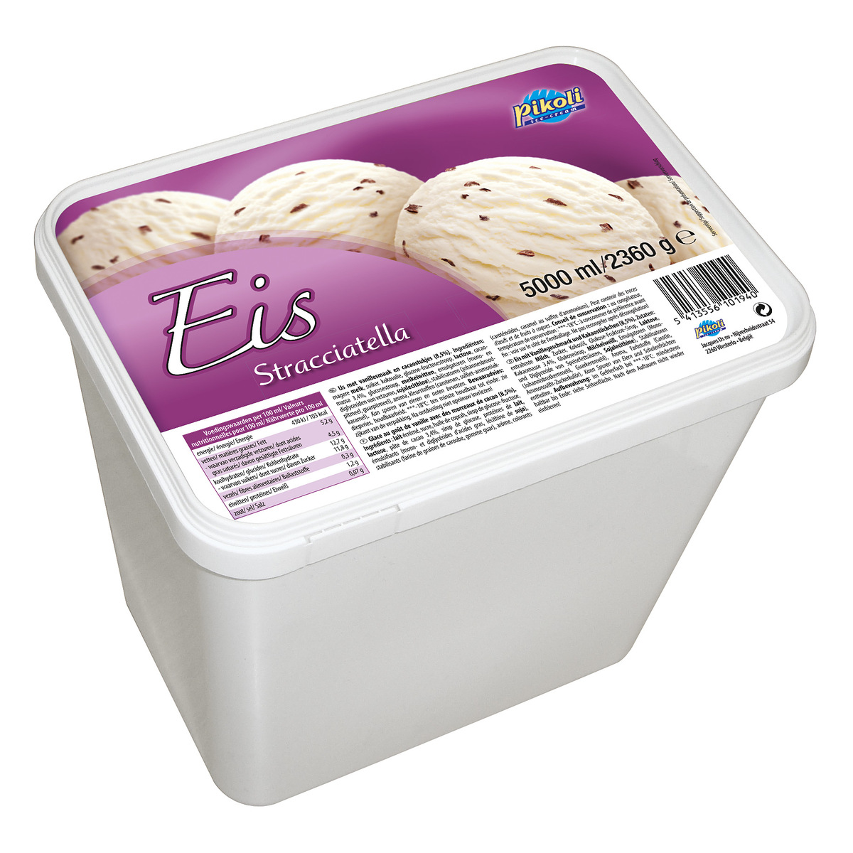 Pikoli Eis Stracciatella TK 5L
