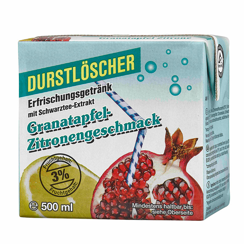 Durstlöscher Granatapfel-Zitrone 0,5L