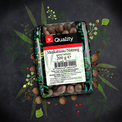 Muskatnuss ganz 200g | Selgros