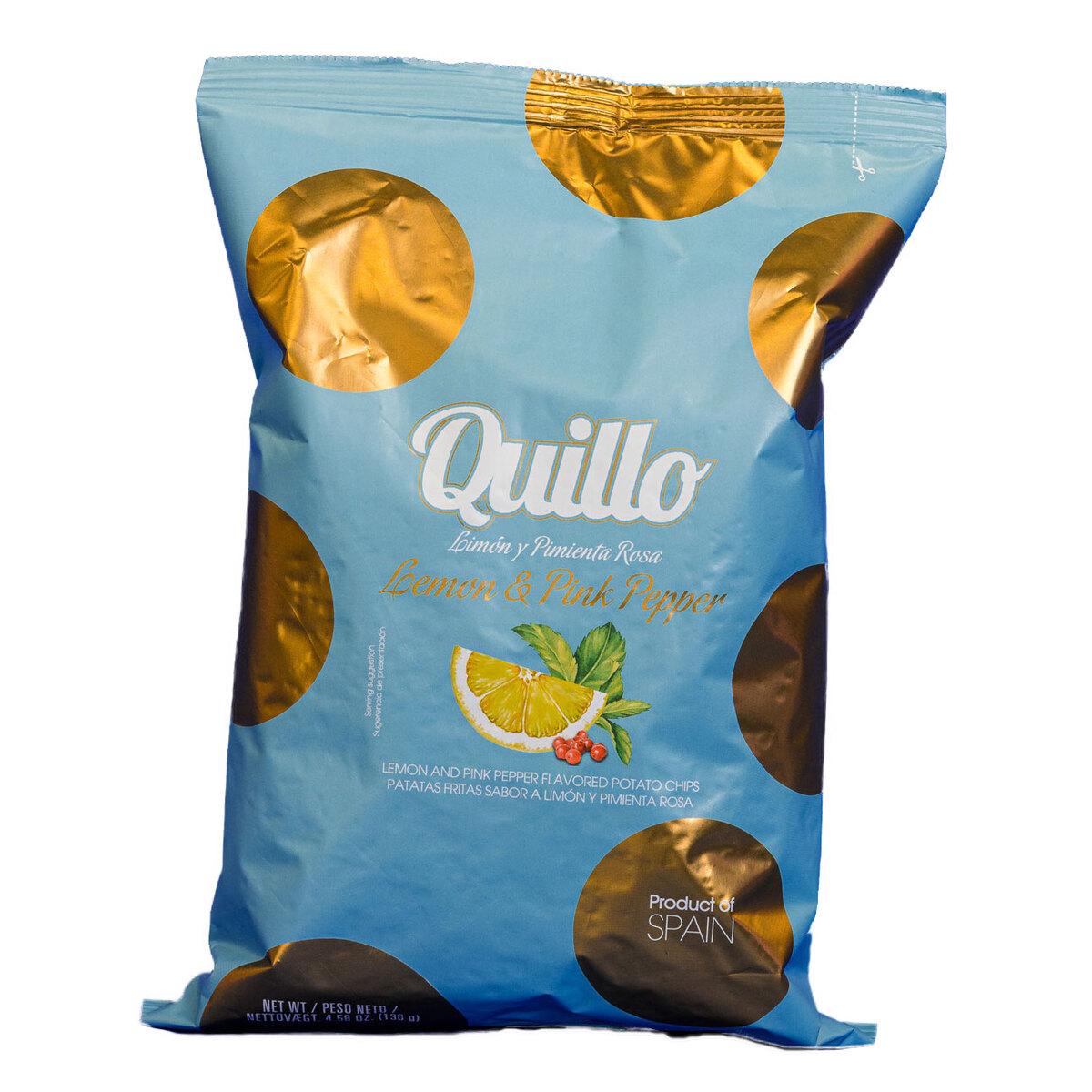 Kartoffelchips Limette & Rosa Pfeffer ´Quillo´ 130g