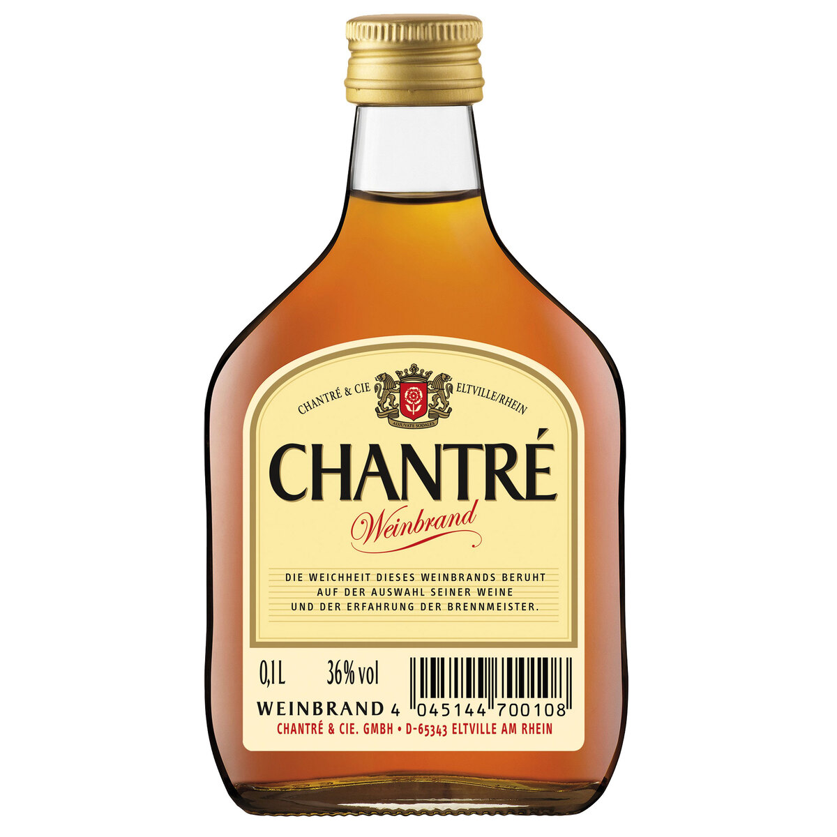 Chantré Weinbrand 36% 0,1L